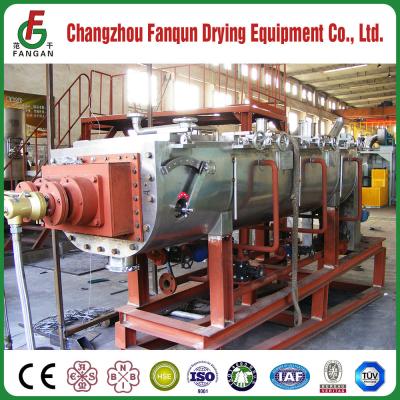 China Steam Vacuum Screw Industrial Paddle Dryer 50m2 Heat Conducting for sale