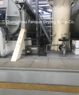 China SUS316L Industrial Disc Dryer 1.5-18.5KW Automatic sludge dryer system for sale