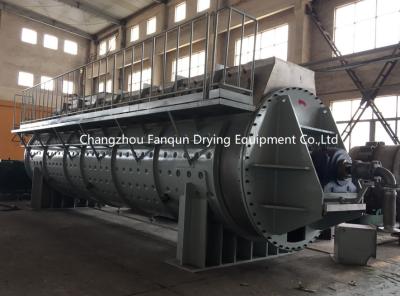 China ASME 140L Vacuum Disc Dryer horizontal Sludge Drying Equipment for sale