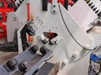 China Fully Automated CNC Punching Marking And Shearing Line For Angles Production for sale