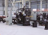 China Fully Automated CNC Punching Marking And Shearing Line For Angles Production for sale