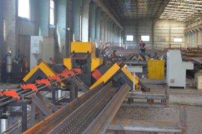 China Intelligent CNC Angle Drilling and Marking Machine with 6 Drilling Heads for sale
