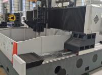 China CNC Flange Drilling Machine 1000x1000mm Workpiece Size 24 Tool Positions for sale