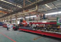 China Heavy-Duty Automotive Frame Longitudinal Beam CNC Punching Production Line for sale