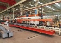 China Heavy-Duty Automotive Frame Longitudinal Beam CNC Punching Production Line for sale