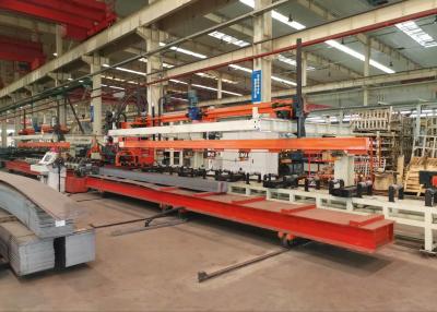 China Heavy-Duty Automotive Frame Longitudinal Beam CNC Punching Production Line for sale