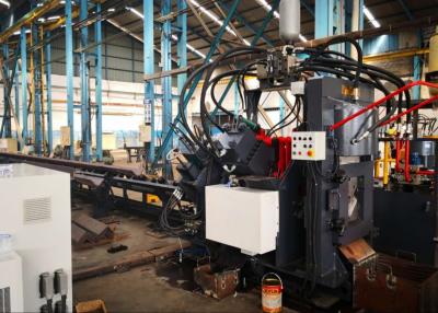 China CNC Angle Steel Punching Shearing Machine Line JNC1616 3 Punches Per Side 160x160x16mm for sale