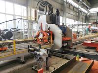 China Precision Servo CNC Longitudinal Beam Flat Plate Punching Production Line for sale