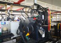 China 25x6.5x2.5m Overall Dimension Automatic CNC Angle Punching Shearing Line 2000KN Cutting Force for sale