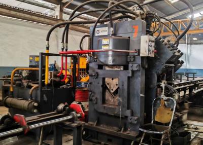 China CNC Angle Punching Marking Shearing Line JNC1412 for Power Transmission Tower 12m for sale