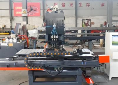 China CNC Plate Punching Machine 1200KN 4 Die Stations for Steel Plate Processing for sale