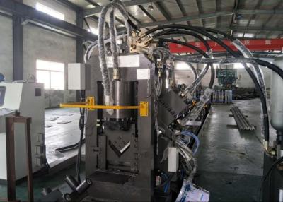 China CNC Angle Punching Shearing Machine for Wind Power Tower Components 100x100x10mm for sale