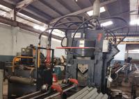China CNC Angle Punching Shearing Machine for Wind Power Tower Components 100x100x10mm for sale