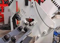 China CNC Angle Punching Shearing Machine for Wind Power Tower Components 100x100x10mm for sale