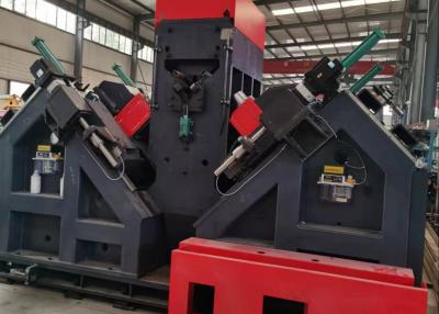 China BT40 Taper CNC Angle Steel Drilling Marking Machine ADM3635 360x35mm 14m for sale