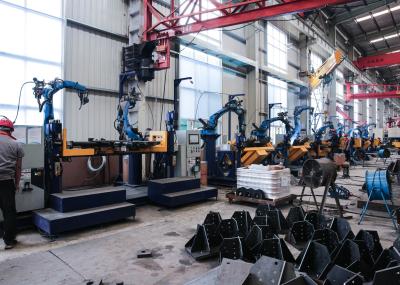 China Model TJH1200B Five-Axis CO2 CNC Tower Base Welding Robot Single-Line Welding for sale