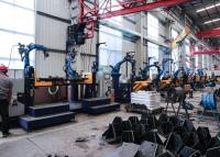 China Water Cooled CO2 Robotic Welding Robot 1200mm for Transmission Pylon Foot Fabrication for sale