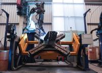 China Water Cooled CO2 Robotic Welding Robot 1200mm for Transmission Pylon Foot Fabrication for sale