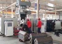 China CNC Angle Steel Thermal Bender Machine 1600kN for Storage Racks Sheet Metal Bending 700mm Width for sale