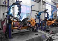 China 5-Axis Gantry Welding Robot With Dual Positioners Welding The Base Of The Tower for sale