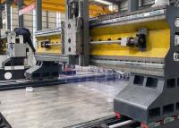 China Industrial Gantry CNC Plate Drilling And Milling Machine With Chip Conveyor for sale