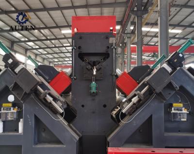 China Overall Dimension 34×8.9×3m CNC Angle Drilling And Marking Machine For  Communication Towers for sale
