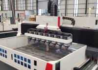 China 8 Drilling Head Thin Thickness CNC Sieve Plate Drilling Machine For Thin Metal Plate for sale