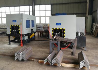 China 2 Feeding Motors CNC Angle Steel Root Milling Machine 1.8x1.4x2m Overall Size for sale