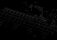 China Used For H-Shaped Steel Structure Intelligent Welding Robot Ground Rail Type for sale