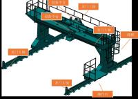 China Utilizes Enclosed Tank Chains Eight-Axis Gantry Intelligent Welding Workstation for sale