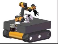 China Handle Remote Controller Crawler-Type Composite Welding Robot 220V Welding Power Supply for sale