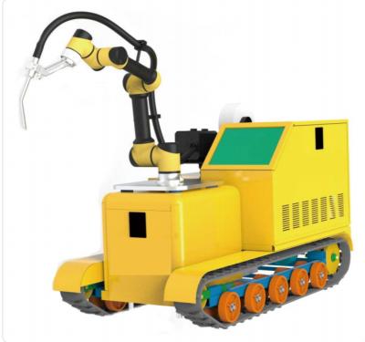 China Handle Remote Controller Crawler-Type Composite Welding Robot 220V Welding Power Supply for sale
