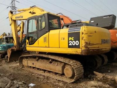 China Used KOMATSU PC200-7 Tracked Excavator Original Paint Good Condition Japanese Made for sale