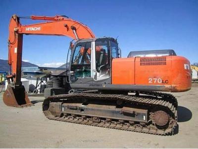 China Used HITACHI ZX270 Excavator Digger Original Made in Japan for sale