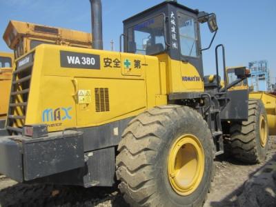 China Used Japan KOMATSU WA380 Wheel Loader for sale