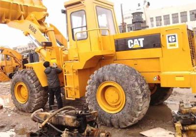 China Used CAT 966E Wheel Loader New PAINT for sale
