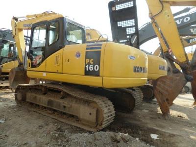 China Used KOMATSU PC160 Excavator Digger Original Made in Japan for sale