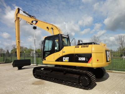 China Used CAT CATERPILLAR 320DL Excavator Used CAT 320D Extra Long Arm for sale