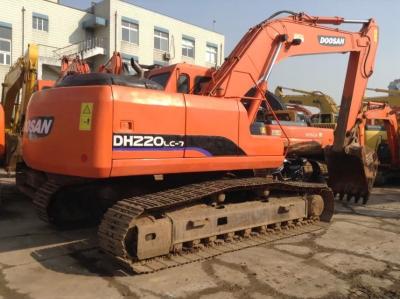 China USED DOOSAN DH220LC-7 Crawler Excavator for sale