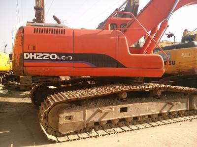 China USED DOOSAN DH220LC-7 Excavator With Jack hammer for sale