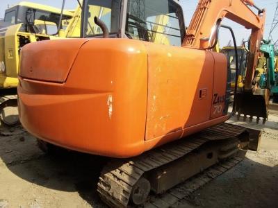 China Used Mini Excavator HITACHI ZX70 Digger With Blade for sale