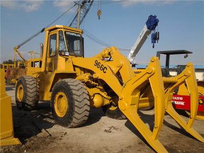 China Used Wheel Loader Caterpillar 966C With FORK BLADE /CAT Loader 966C 950B 950E 966E 966 for sale