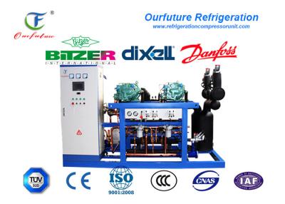 China Monoblock Refrigeration Unit Commercial Condensing Units For Chemical Storage for sale