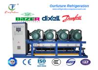 China Meat Cold Room Compressor Unit Single Stage Energy Controlling System for sale