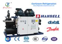 China Garlic Cold Room Hanbell  Condensing Unit Danfoss Valves PLC for sale