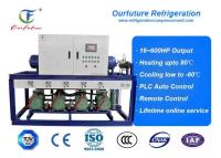 China Reciprocating Parallel Compressor Racks For Seed Freezer 10HP*4 R404a for sale
