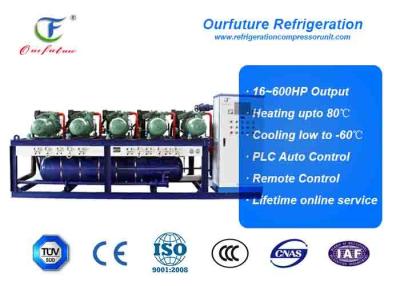China CSH Screw Parallel Cold Room Compressor Unit Racks For Fruit Cold Room for sale