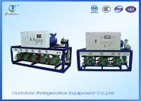 China Cold Room R22 Piston Refrigeration Compressor Unit Compact Structure for sale