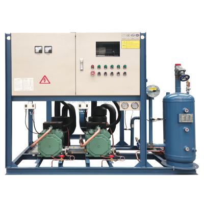China Tailor Made Programs Compressor Unit Enhanced Performance Energy Efficient For Large Scale Cold Storage for sale