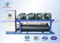 China Danfoss Parallel Screw Compressor Unit , Apple Cold Room Copeland Condensing Unit for sale